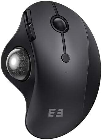 Amazon.com: ProtoArc Wireless Bluetooth Trackball Mouse, EM03 Ergonomic ...