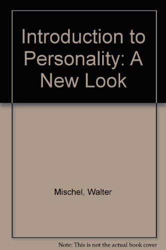 Introduction to Personality: A New Look : Walter Mischel: Amazon.in: Books