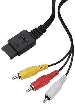 Consoletronic® Brand New TV AV Audio Video Nickel Plated Cable Lead ...