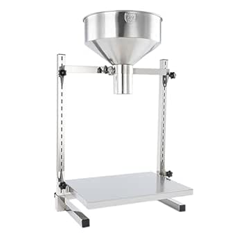 Amazon.com: SRNSAEB Stainless Steel Feeding Hopper, Heavy Duty Funnel ...