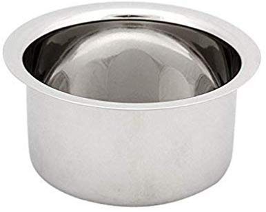 Buy JGS Stainless Steel Rust Free Round Heavy Bottom Container Tope ...