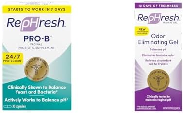 Amazon.com: Rephresh Pro-B Probiotic Supplement for Women, 30 Oral ...