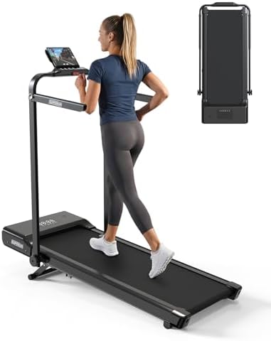 Amazon.com: Superun Walking Pad Treadmill with Incline and Handle Bar ...