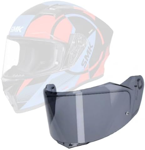 SMK Helmets - Stellar Helmet Visor, Color - Tinted : Amazon.in: Car ...