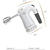Amazon.com: Max Life 5-Speed Electric Hand Mixer, White, With Beater ...