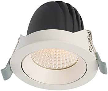 Aisilan Dimmable LED Recessed Lighting, 3-inch 7W Gimbal Light Fixture ...