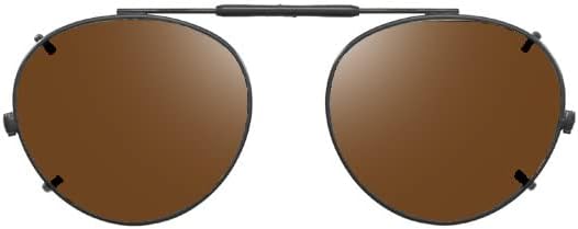 Amazon.com: Shade Control Visionaries Polarized Clip on Sunglasses ...