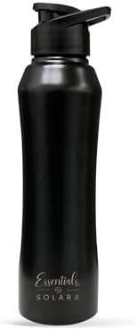 SOLARA Water Bottle 1 Litre with Motivational Time Marker, Leakproof ...