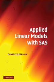 Applied Linear Models with SAS : Amazon.in: Books