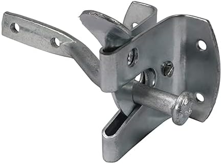 AJ Timber – Galvanised Automatic Garden Gate Auto Latch… – BigaMart