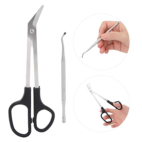 Long Reach Toenail Scissors, Long Handle Toenail Clippers with Nail ...