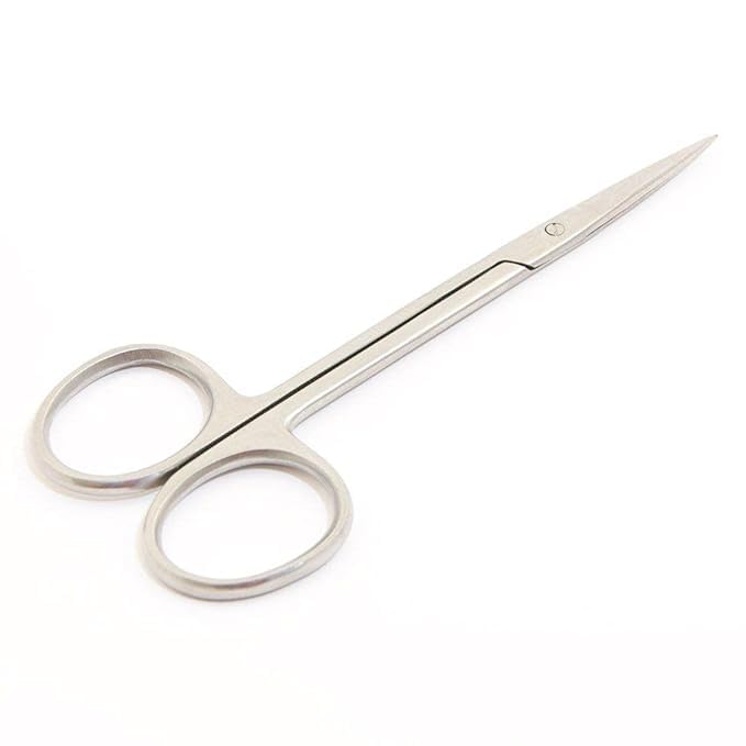 Stainless Steel Small Scissors for Nose Hair, Beard, Moustache, Eyebrow ...