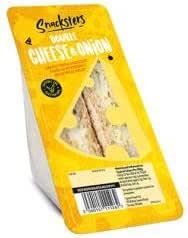 Snacksters Double Cheese & Onion Sandwich 10 x 140g : Amazon.co.uk: Grocery
