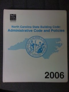 North Carolina State Building Code: Administrative Code and Policies ...