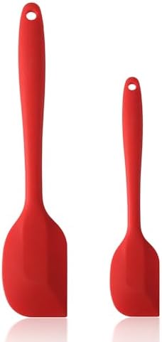 Amazon.com: ICSTM Silicone Spatula,Spatulas Silicone Heat Resistant 450 ...