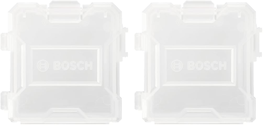 BOSCH CCSBOXX 3 In. Clear Storage Box with Latch for Custom Case System ...