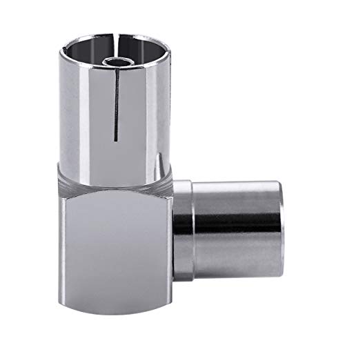 POPPSTAR 2x antenna angle adapter (90angled) (IEC antenna plug to ...