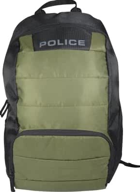 POLICE Hedge Mini Black-Green Backpack : Amazon.in: Fashion