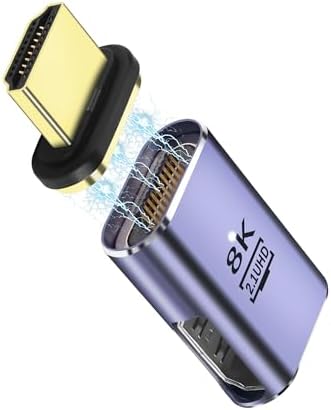 Amazon.com: Magnetic hdmi Adapter with 20Pins Type A hdmi Female and ...
