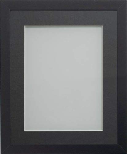 Frame Company Allington Black 8×8 inch Frame With Grey Mount For Image ...