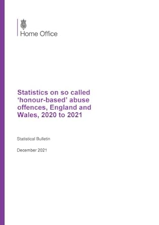 Home Office Statistical Bulletin Statistics on so called ‘honour-based ...