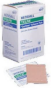 Amazon.com: Covidien Adhesive Dressing Telfa 2 X 3 Inch Film / Cotton ...