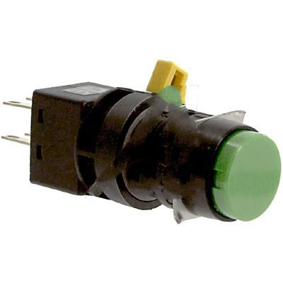 IDEC LA1B-M1C6-G 16 MM, Button, Flush, Green, L6 Series, MOMENTARY ...