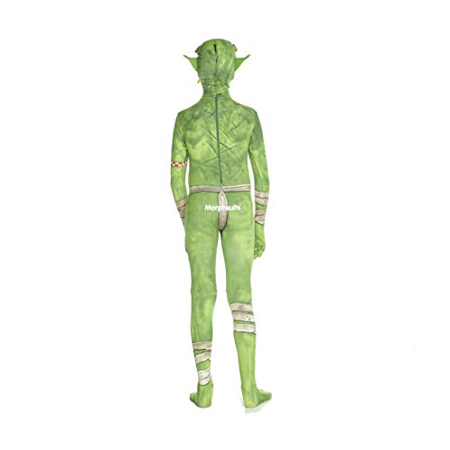 Morphsuits Official Green Orc Jaw Dropper Monster Kids Halloween Fancy ...