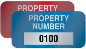 Amazon.com : Property Number Asset ID Labels : Office Products