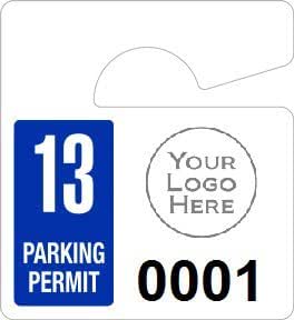 Amazon.com : Plastic ToughTags Parking Permits, Mini, Heavy Duty ...