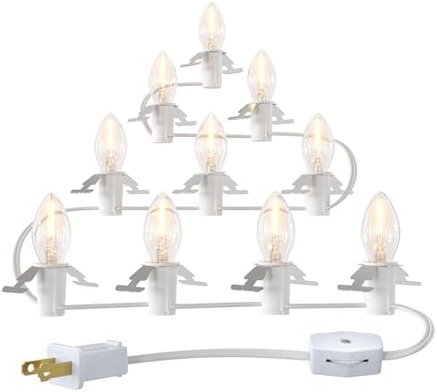 Amazon.com: SURAIELEC 18ft Accessory Cord with 10 Led Light Bulbs ...
