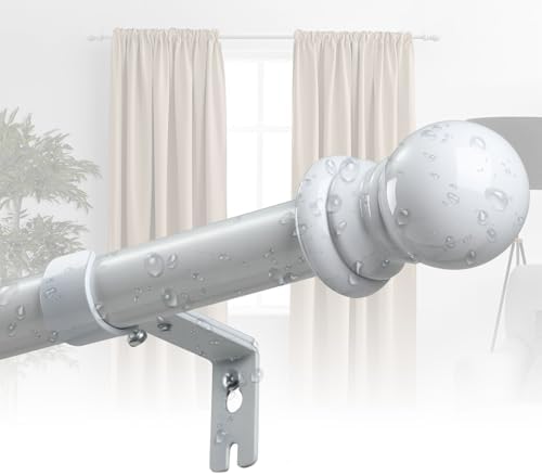 Amazon.com: Extra Long Curtain Rods 120 to 173 Inch (10-14.5ft) - 1 ...