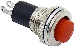 Electronic Spices 10mm Panel Mount Momentary Horn Types Push Button ...