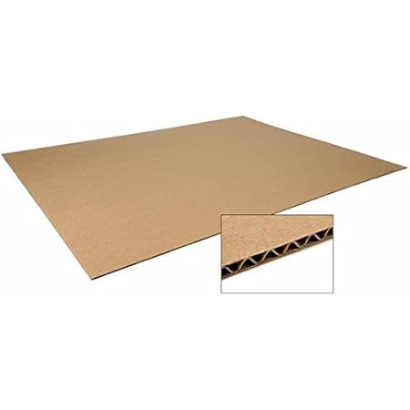Single Wall Cardboard Sheet (Packed in 20) 200mm x 300mm : Amazon.co.uk ...