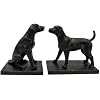 Amazon.com: Comfy Hour Labrador Retriever Dog Bookends, Black Resin ...