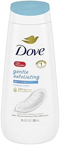 Amazon.com : Dove Gentle Exfoliating Body Wash for renewed, Healthy-Looking Skin Sea Minerals ...