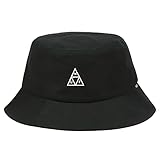 ・ブランド:HUF(ハフ)・ESSENTIALS TT BUCKET HAT (#HT00618)・ストリートファッションの人気ブランドHUF/ハフから、バケットハットが入荷・定番人気のトリプルトライアングルロゴが小さめに刺繍されたシンプル...
