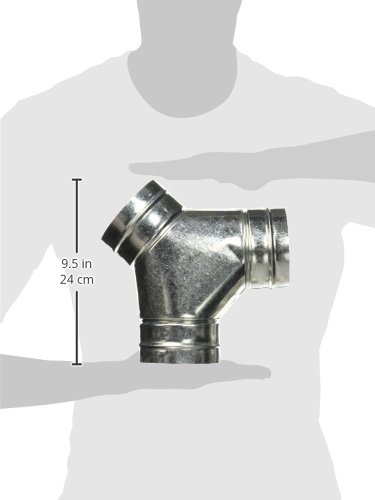 Snapklik.com : Hydrofarm ACY444 4-Inch Y Connector