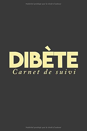 Buy Diabète Carnet de Suivi.: Carnet d'Autocontrôle Glycémique, Journal ...