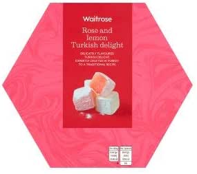 Waitrose Rose & Lemon Turkish Delight 325g : Amazon.co.uk: Grocery