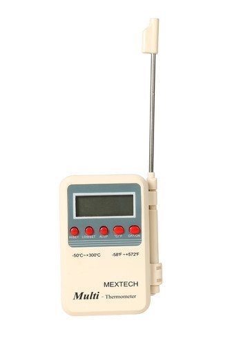 Mextech Digital Multi Stem Thermometer Temperature With External ...