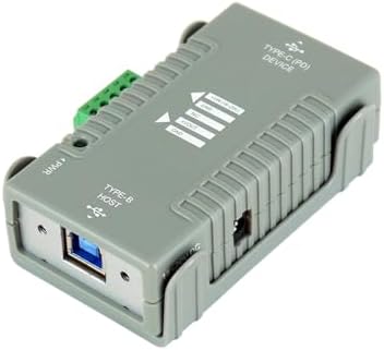 Amazon.com: Coolgear Industrial USB-C to USB-B Power Delivery Injector ...