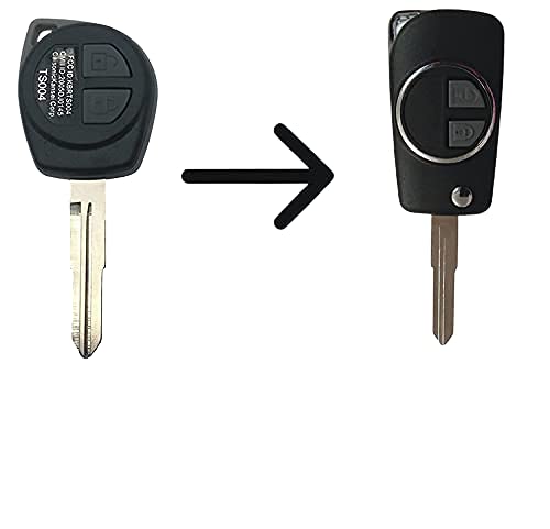 Buy Abundance Flip Keys Aftermarket 2 Button Remote Key Shell ...