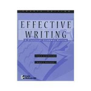 Buy Effective Writing plus Software Pkg. Book Online at Low Prices in ...