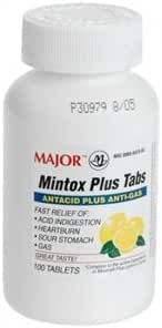 Amazon.com: MAJOR Mintox Plus Chewable Tablets, 100ct (Pack of 2 ...