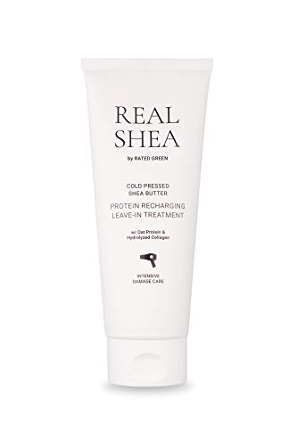 RATED GREEN REAL SHEA Cold Pressed Shea Butter Protein Recharging Leave ...