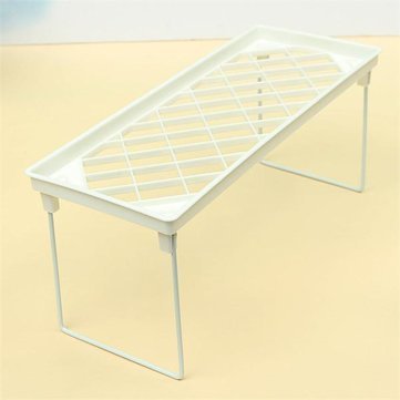 Buy Plastic Foldable Storage Racks Home Bathroom Closet Kitchen ...