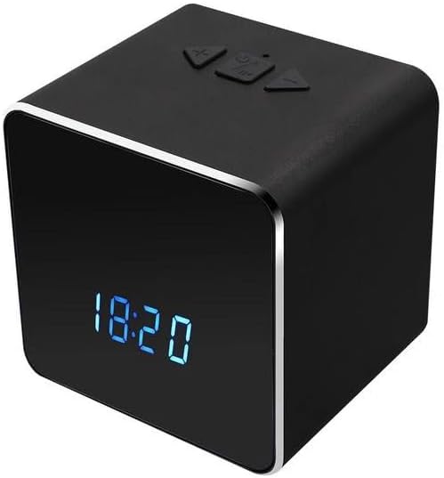 FREDI HD PLUS Wireless WiFi Mini Clock Camera 160 ° Wide Angel Motion ...