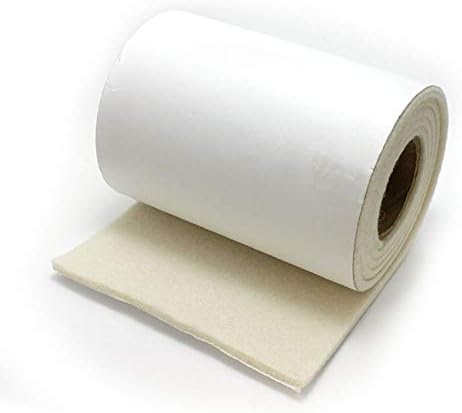 Amazon.com: Orthopedic Felt Padding with Adhesive Back 1/4"x6"x2.5yd ...