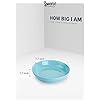 Amazon.com | Sweese Porcelain Dinner Plates - 11 Inch and Salad Pasta ...